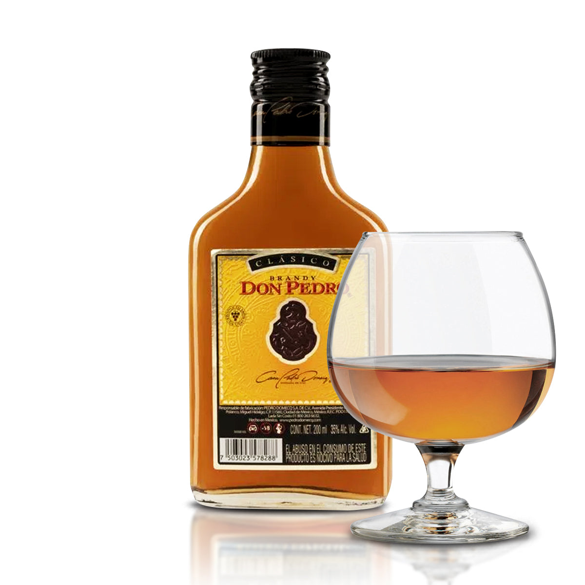 BRANDY DON PEDRO CLASICO 200 ML – Vinos la Favorita